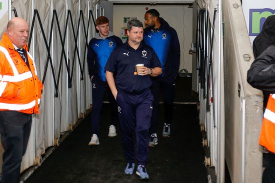 Wimbledon Coach Simon Bassey Tunnel During Editorial Stock Photo ...