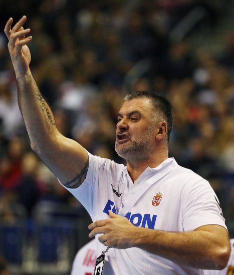 Head Coach Ljubomir Pavlovic Serbia Reacts Editorial Stock Photo ...