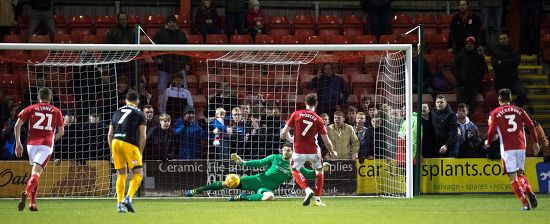 Chris Porter Crewe Alexandra Scores His Editorial Stock Photo - Stock ...