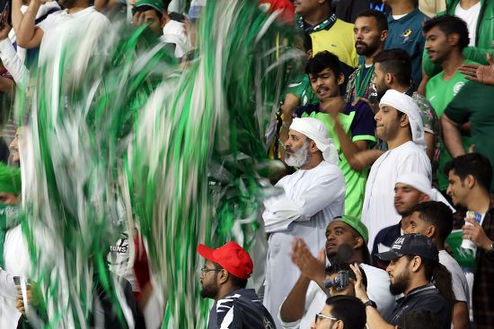 Saudi Arabia Fans During 2019 Afc Editorial Stock Photo - Stock Image ...