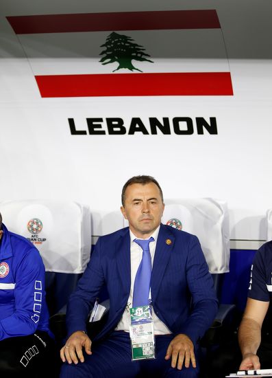 Miodrag Radulovic Head Coach Lebanon Reacts Editorial Stock Photo ...