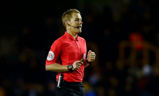 Referee Gavin Ward Who Started Match Editorial Stock Photo - Stock ...