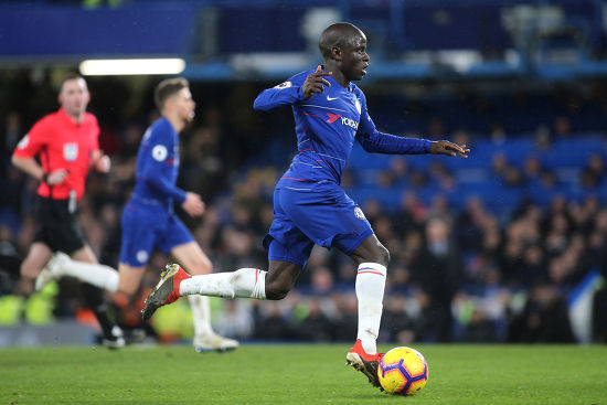 Ngolo Kante Chelsea Races Upfield During Editorial Stock Photo - Stock ...