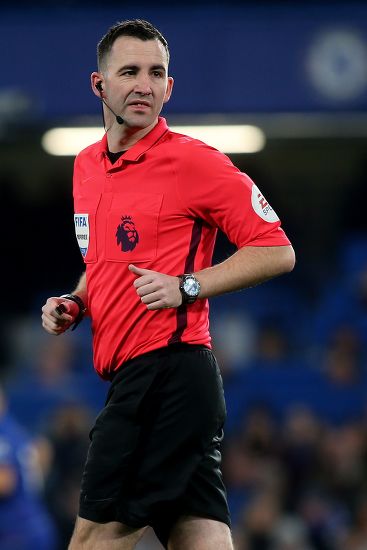 Match Referee Mr Christopher Kavanagh During Editorial Stock Photo ...