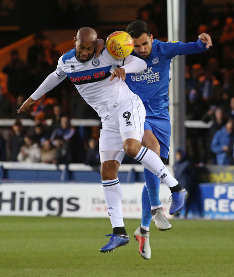 Ryan Tafazolli Peterborough United Battles Air Editorial Stock Photo ...