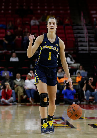 Michigan Wolverines Guard 1 Amy Dilk Editorial Stock Photo - Stock ...