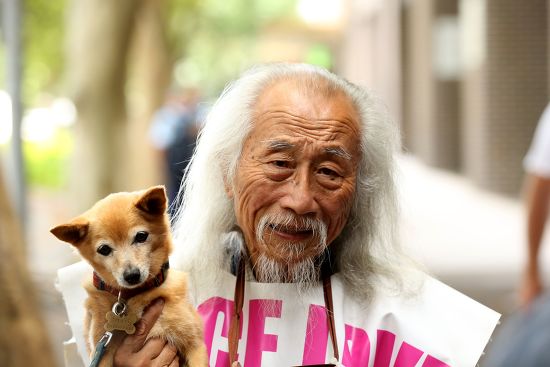Sydney Activist Danny Lim Seen Outside Editorial Stock Photo - Stock ...