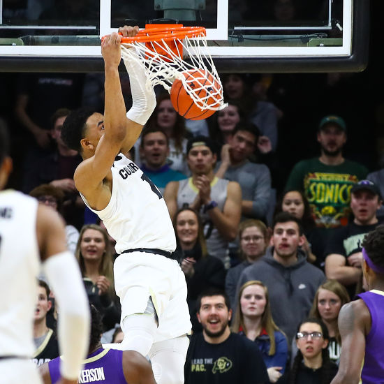 Colorado Buffaloes Guard Tyler Bey 1 Editorial Stock Photo - Stock ...