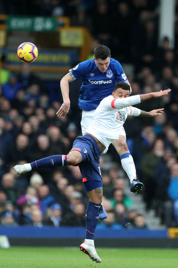Michael Keane Everton Joshua King Bournemouth Editorial Stock Photo ...