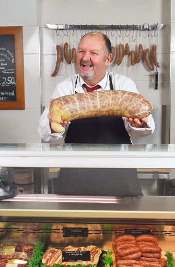 Butcher Adrian Robert Mclaughlin One Haggis Editorial Stock Photo ...