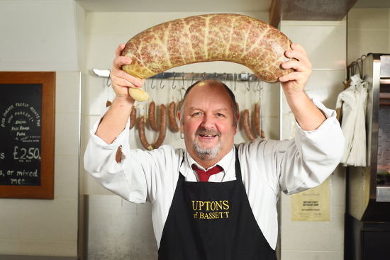 Butcher Adrian Robert Mclaughlin One Haggis Editorial Stock Photo ...