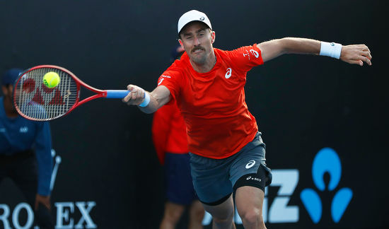 Steve Johnson Usa Action During His Editorial Stock Photo - Stock Image ...