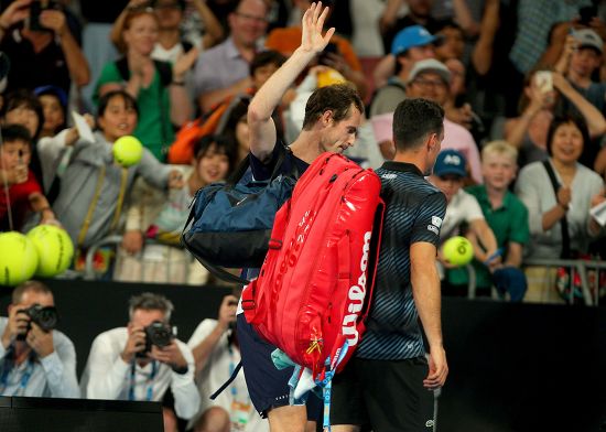Andy Murray Great Britain Waves Goodbye Editorial Stock Photo - Stock ...