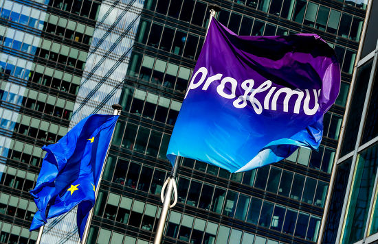 View Proximus Flag Front Proximus Tower Editorial Stock Photo - Stock ...