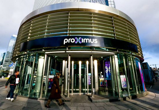 View Proximus Store Next Proximus Tower Editorial Stock Photo - Stock ...