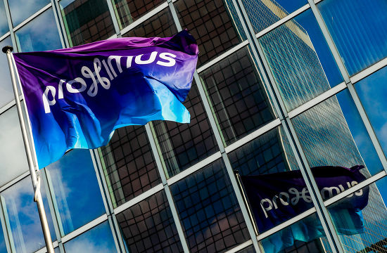 View Proximus Flag Front Proximus Tower Editorial Stock Photo - Stock ...