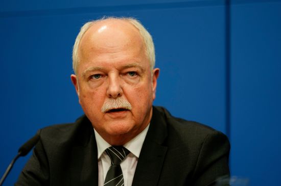 Joachim Seeger Federal Office Protection Constitution Editorial Stock ...