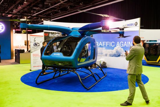 Surefly Octocopter Which Looks More Like Editorial Stock Photo - Stock ...