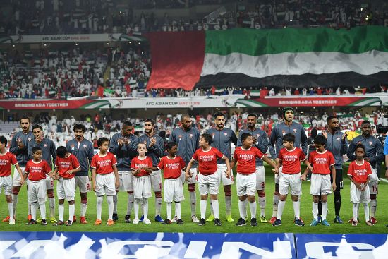 United Arab Emirates Team Group Uae Editorial Stock Photo - Stock Image ...