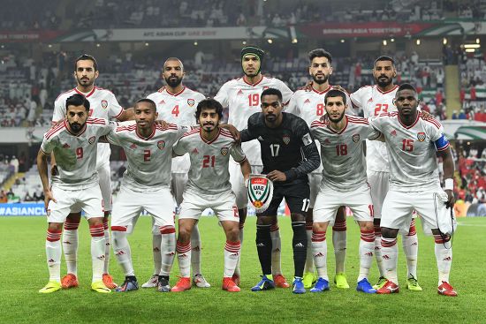 United Arab Emirates Team Group Lineup Editorial Stock Photo - Stock ...