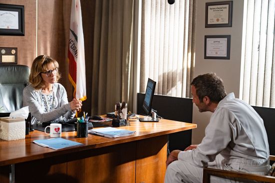 Felicity Huffman Agent Clara Dillard Chris Editorial Stock Photo ...