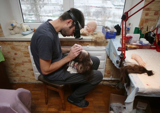 Sergey Bondar Sowing Each Hair By Editorial Stock Photo - Stock Image | Shutterstock