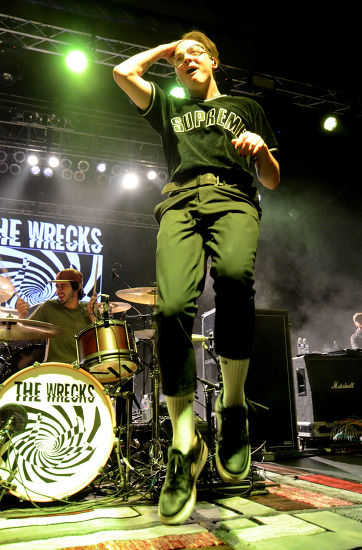 Lead Singer Nick Anderson Wrecks Performs Editorial Stock Photo - Stock ...