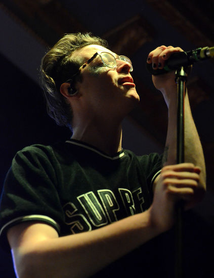 Lead Singer Nick Anderson Wrecks Performs Editorial Stock Photo - Stock ...