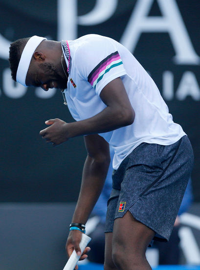 Francis Tiafoe Usa Celebrates On Match Editorial Stock Photo - Stock ...