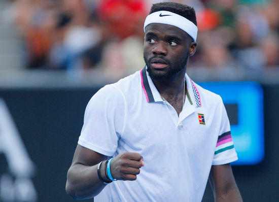 Francis Tiafoe Usa Celebrates Editorial Stock Photo - Stock Image ...