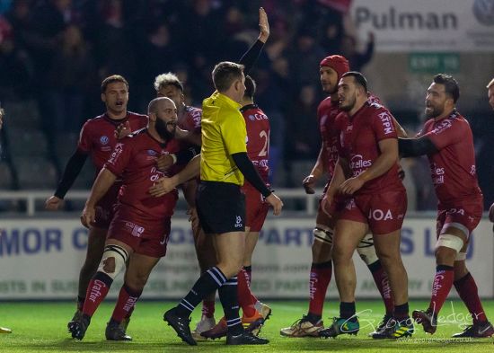 Rc Toulon Players Celebrate After Bastien Editorial Stock Photo - Stock ...