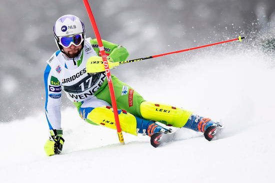 Martin Cater Slovenia Action During Slalom Editorial Stock Photo ...