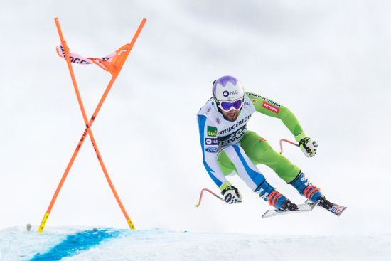 Martin Cater Slovenia Action During Downhill Editorial Stock Photo ...