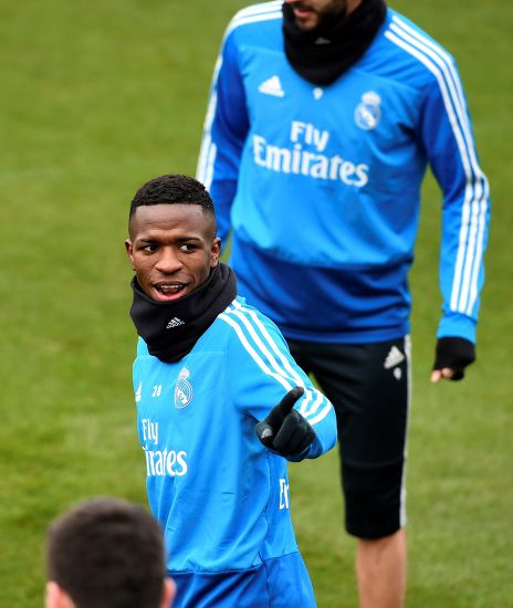 Real Madrids Vinicius Jr Attends Training Editorial Stock Photo - Stock ...