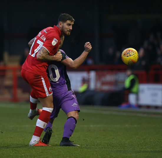 Tom Dallison Crawley Action During Efl Editorial Stock Photo - Stock ...