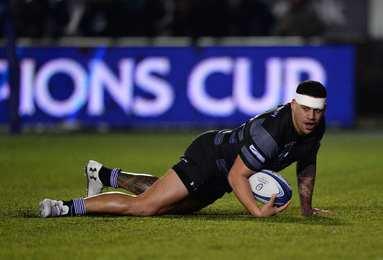 Josh Matavesi Newcastle Falcons Scores Their Editorial Stock Photo ...