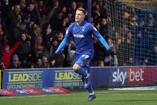 Afc Wimbledon Striker Joe Pigott 39 Editorial Stock Photo - Stock Image ...