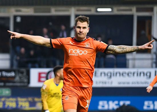 James Collins Luton Town Celebrates After Editorial Stock Photo - Stock ...