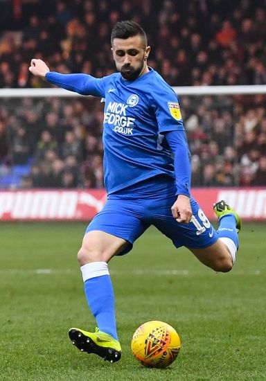 Danny Lafferty Peterborough United Editorial Stock Photo - Stock Image ...