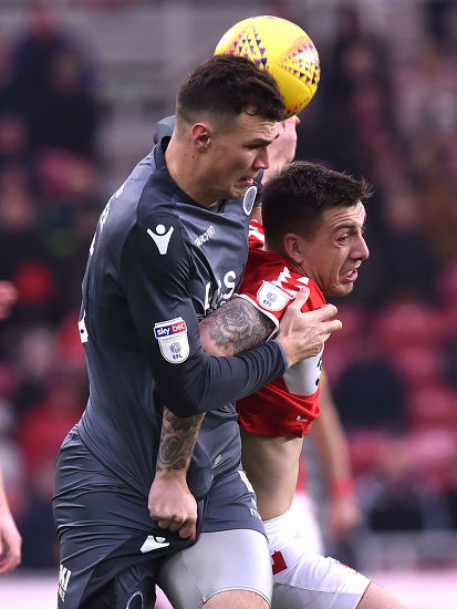 Jake Cooper Millwall Holds Back Jordan Editorial Stock Photo - Stock ...