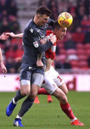 Jake Cooper Millwall Holds Back Jordan Editorial Stock Photo - Stock ...