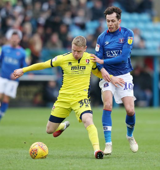 Craig Alcock Cheltenham Town Jamie Devitt Editorial Stock Photo - Stock ...