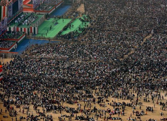 Aerial View Brigade Parade Ground Thousands Editorial Stock Photo ...