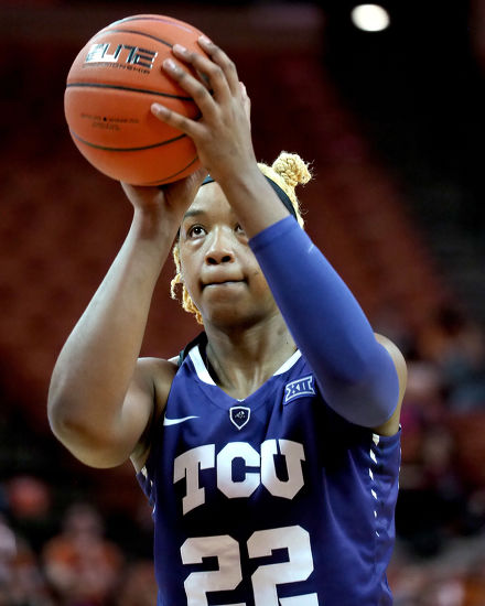 Jordan Moore 22 Tcu Horned Frogs Editorial Stock Photo - Stock Image ...