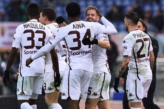 Cristian Ansaldi Celebrates After Scoring Goal Editorial Stock Photo ...