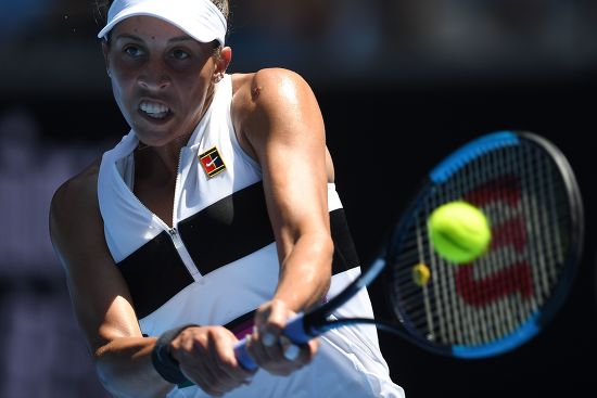 Madison Keys Usa Action Against Elina Editorial Stock Photo - Stock ...