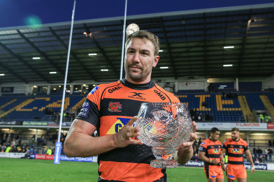 Michael Shenton 4 Castleford Tigers Trophy Editorial Stock Photo ...