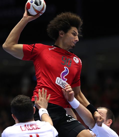 Egypts Ali Zeinelabedin Top Action During Editorial Stock Photo - Stock ...