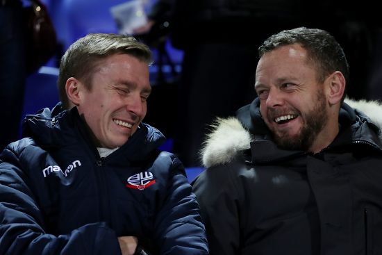 Stephen Darby Stands Jay Spearing Blackpool Editorial Stock Photo ...
