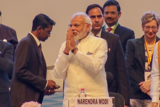 Prime Minister Narendra Modi During Inaugural Editorial Stock Photo ...